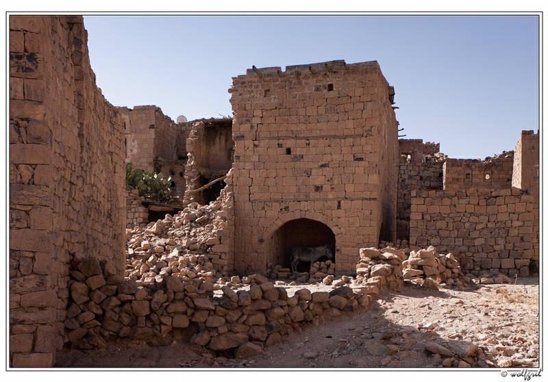 Bayt Baws Abandoned Village of Yemen