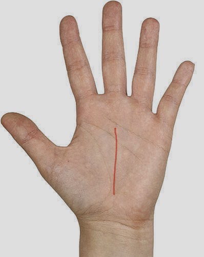 Palmistry Fate: Fate Line and meanings of its different signs