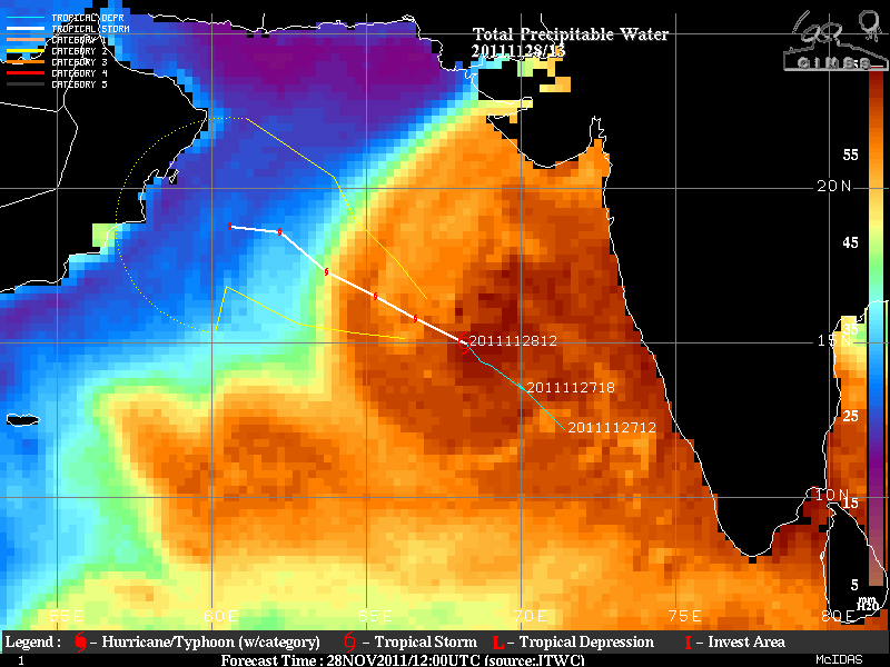 METD WEATHER: Tropical Storm Thane update