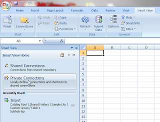 OBIEE in IL: OBIEE - creating new SmartView connection