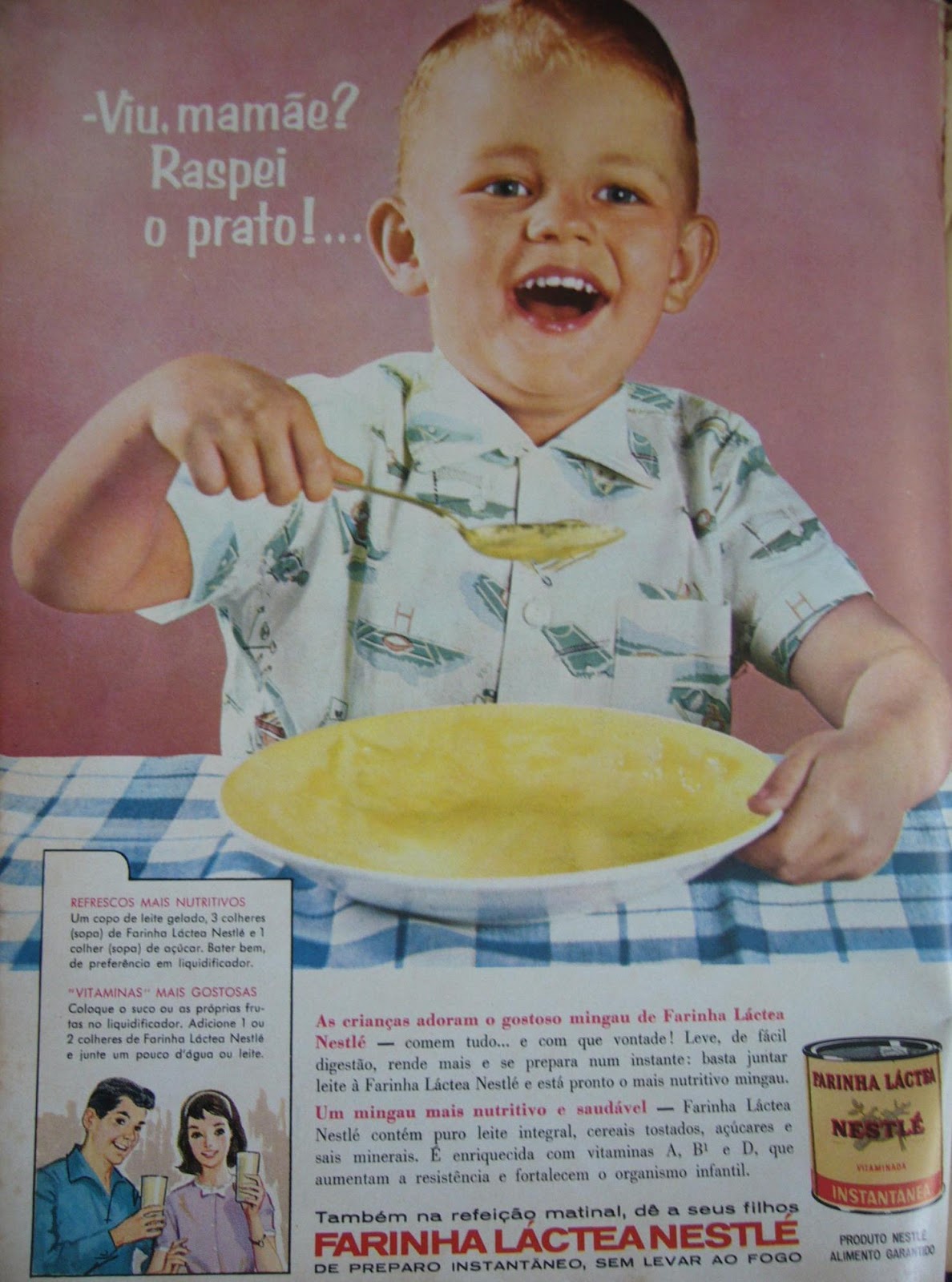 Ana Caldatto : Propagandas antigas MAIO de 1964