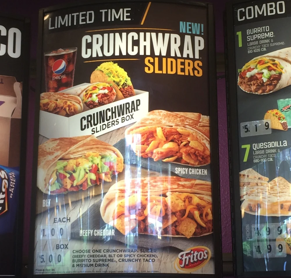 News: Taco Bell Testing Crunchwrap Sliders | Brand Eating