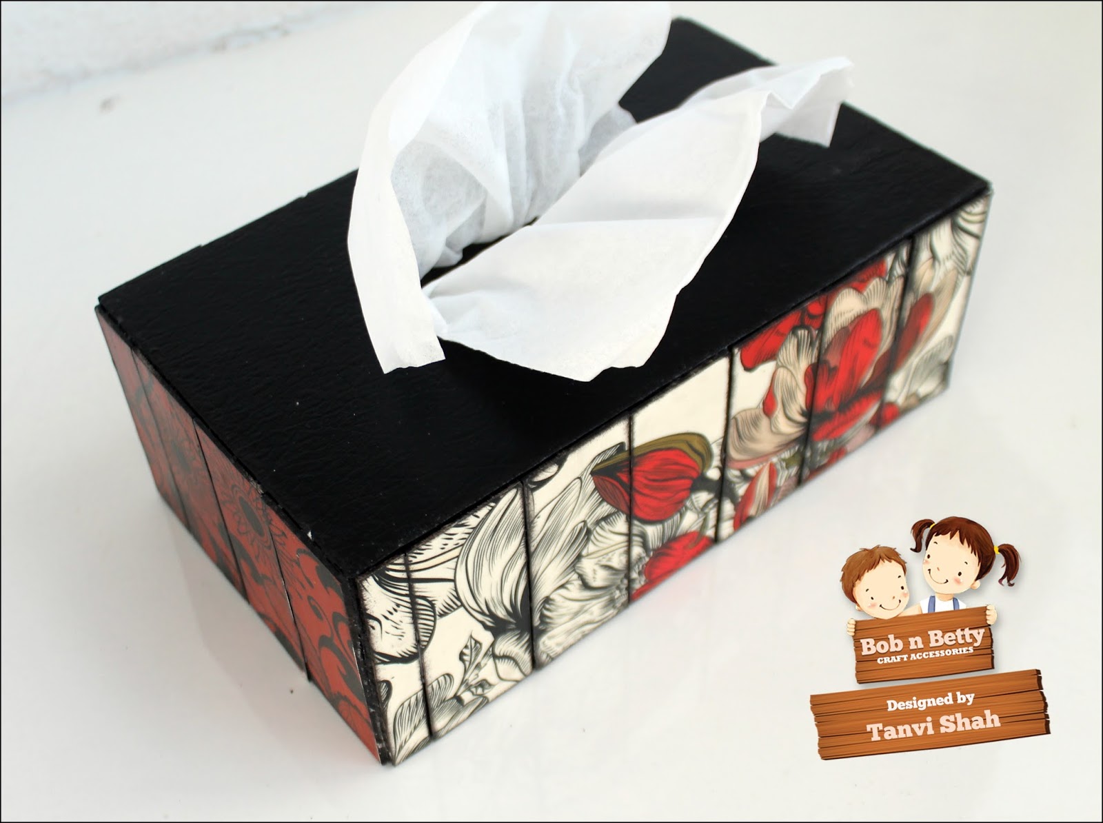 Paper Fantasees - The Craft Blog: Faux Pallet Tissue Box