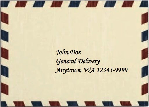 Honoring My Compass: Didja Know About General Delivery?