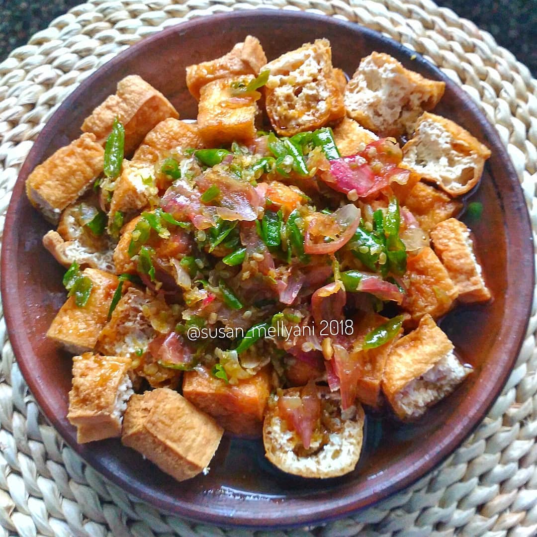 Tahu Gejrot Cemilan Bersahaja