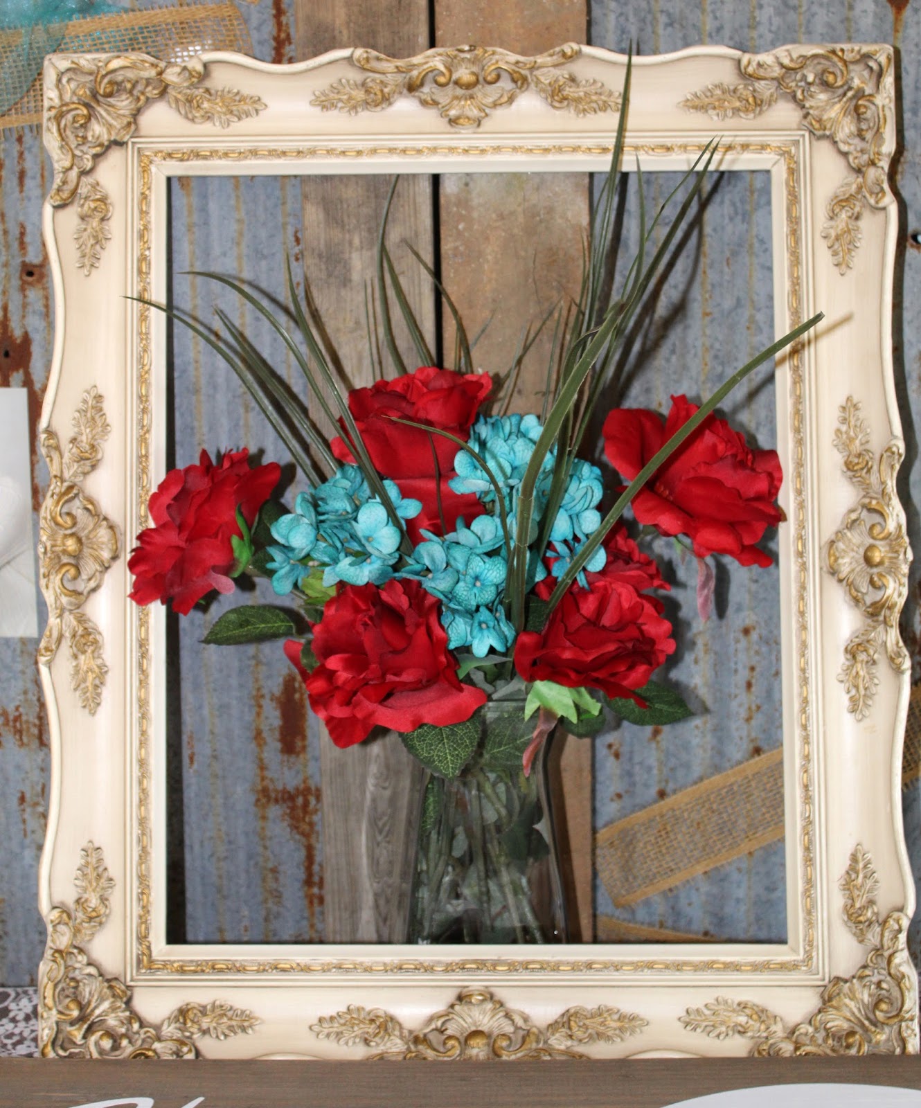 Southern Blue Celebrations: RUSTIC RED & TURQUOISE WEDDING