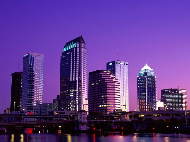 Free Wallpapers: Biggest Buildings In And Beutiful Colourful Lights ...