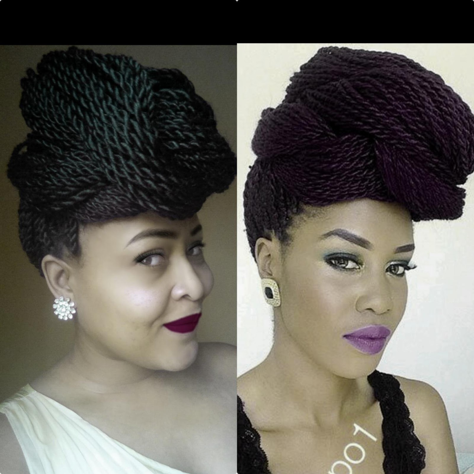 Welcome to Placid's Blog: Learn how to style your braids from this ...