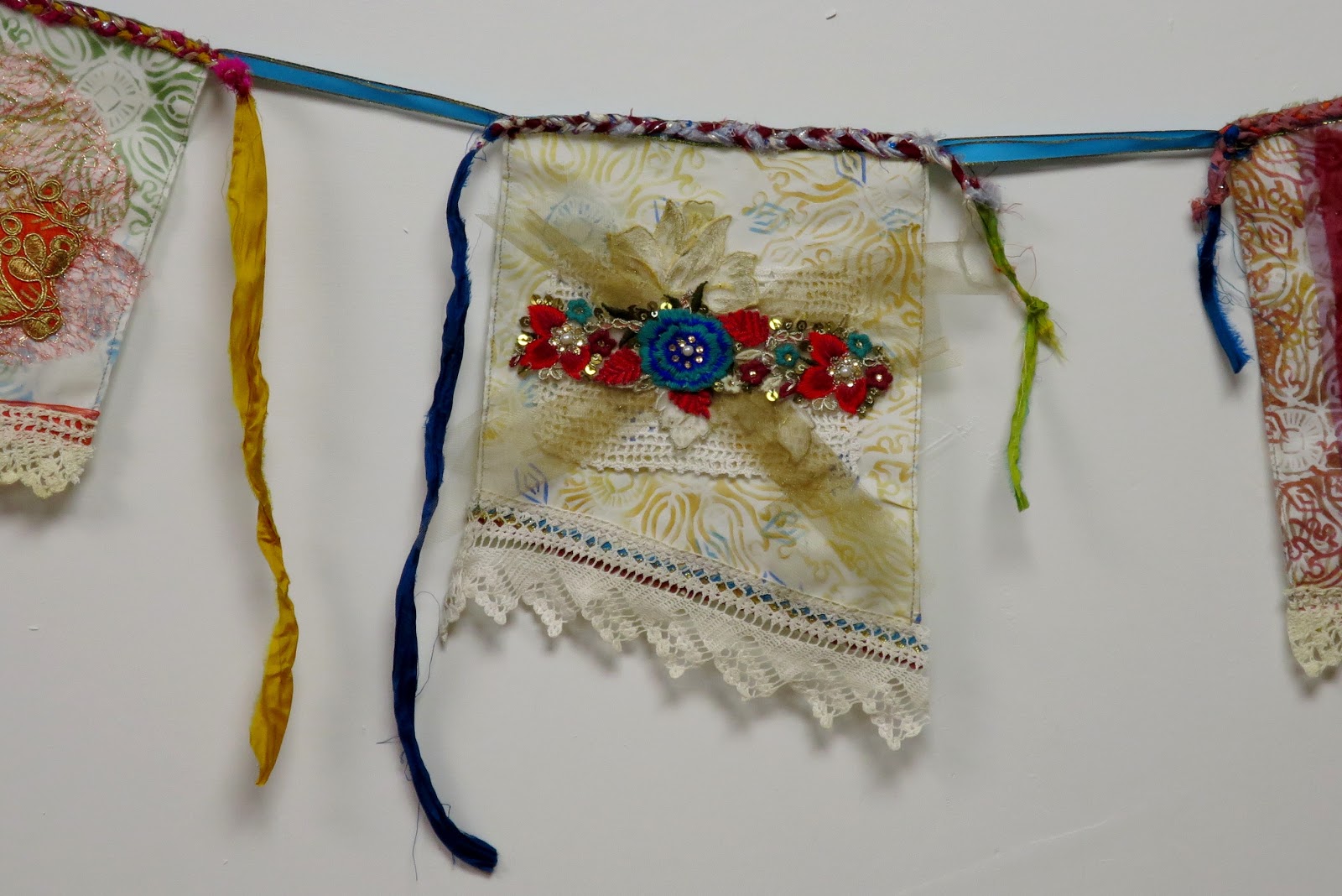 www.Creatingwithoutcrayons-JackiePNeal: Gypsy Prayer Flags with Intentions