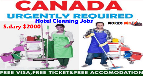 Latest Hotel Cleaning Jobs in Canada - KipJob