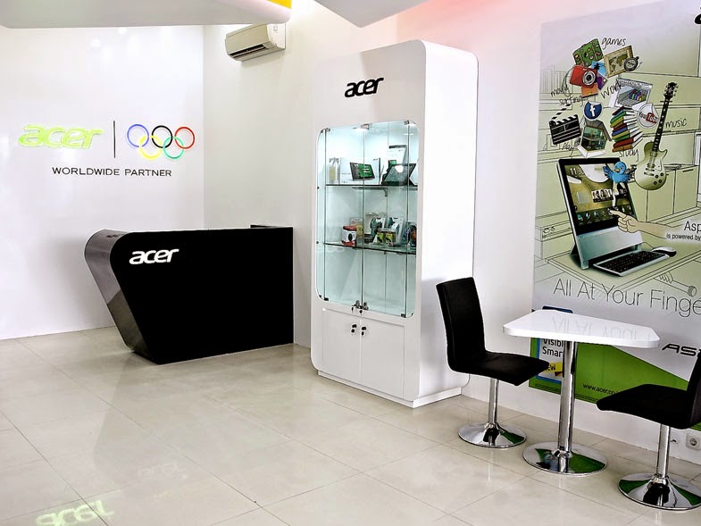 ADS Artwork Portfolio: Design for Acer Retail Store at Plaza Matarram