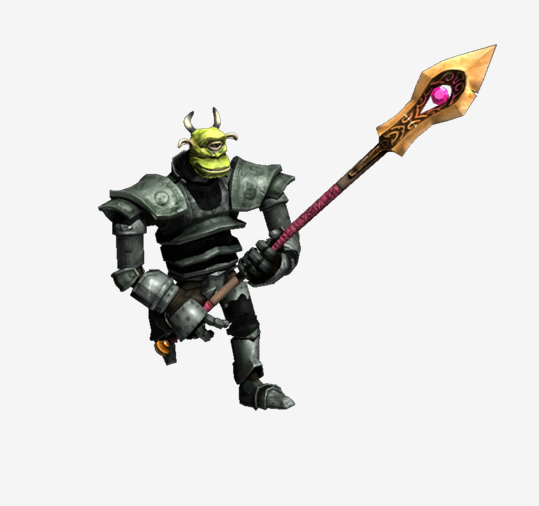 Flame Troll #3 Flame Spear | Deranged Scratchings