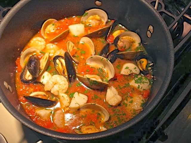 The Briny Lemon: Cioppino for Two