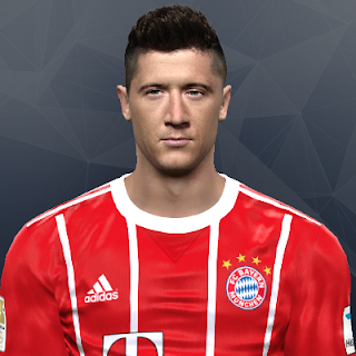 Robert Lewandowski by Jonathan Facemaker - Faces4PES