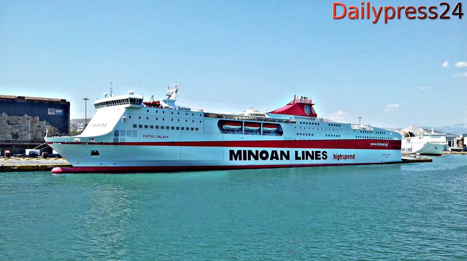 Dailypress24: MINOAN LINES: ΤΡΟΠΟΠΟΙΗΣΗ ΔΡΟΜΟΛΟΓΙΩΝ ΛΟΓΩ ΤΗΣ ΑΠΕΡΓΙΑΣ ...