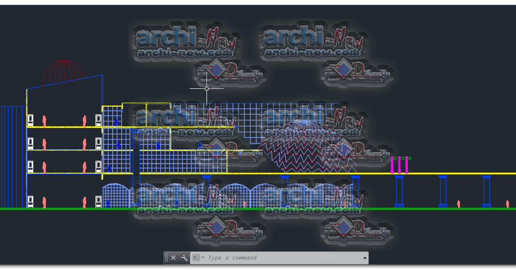 تحميل ملف أوتوكاد لــ كلية عمارة dwg | رادار الهندسة