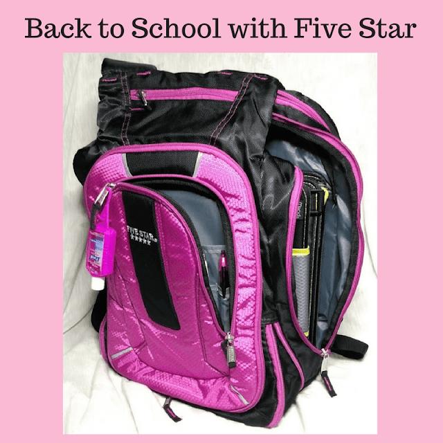 Back To School With Five Star- Mead Backpack, Binder, & More - Amy & Aron's