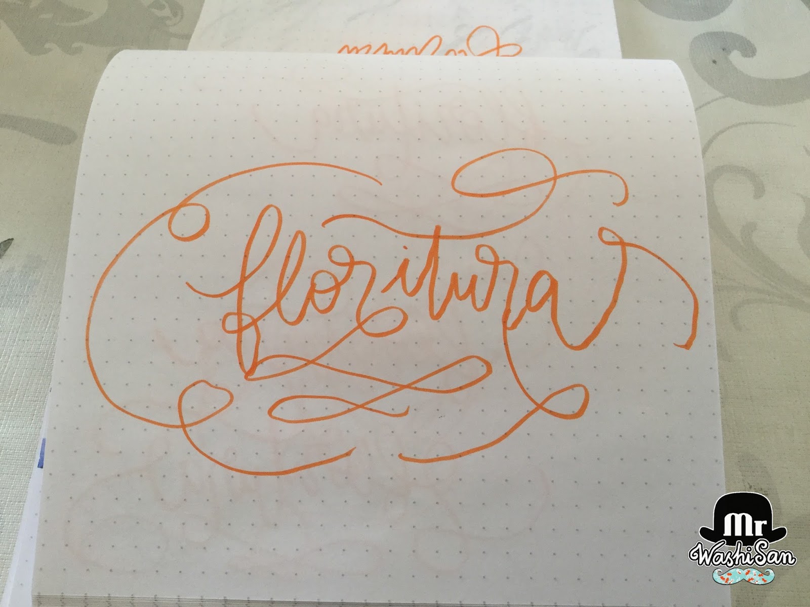 Mr WashiSan: 10 consejos para decorar con florituras tu lettering