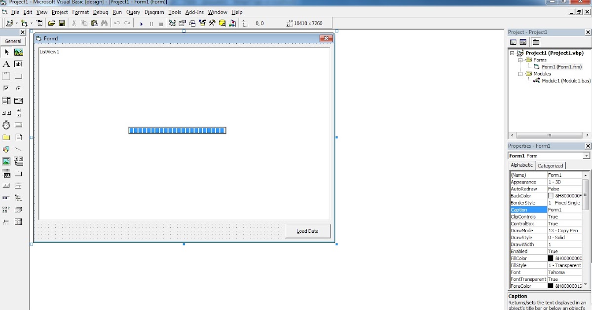 Loading Progressbar Berdasarkan Record dengan Visual Basic 6.0 (VB6 ...