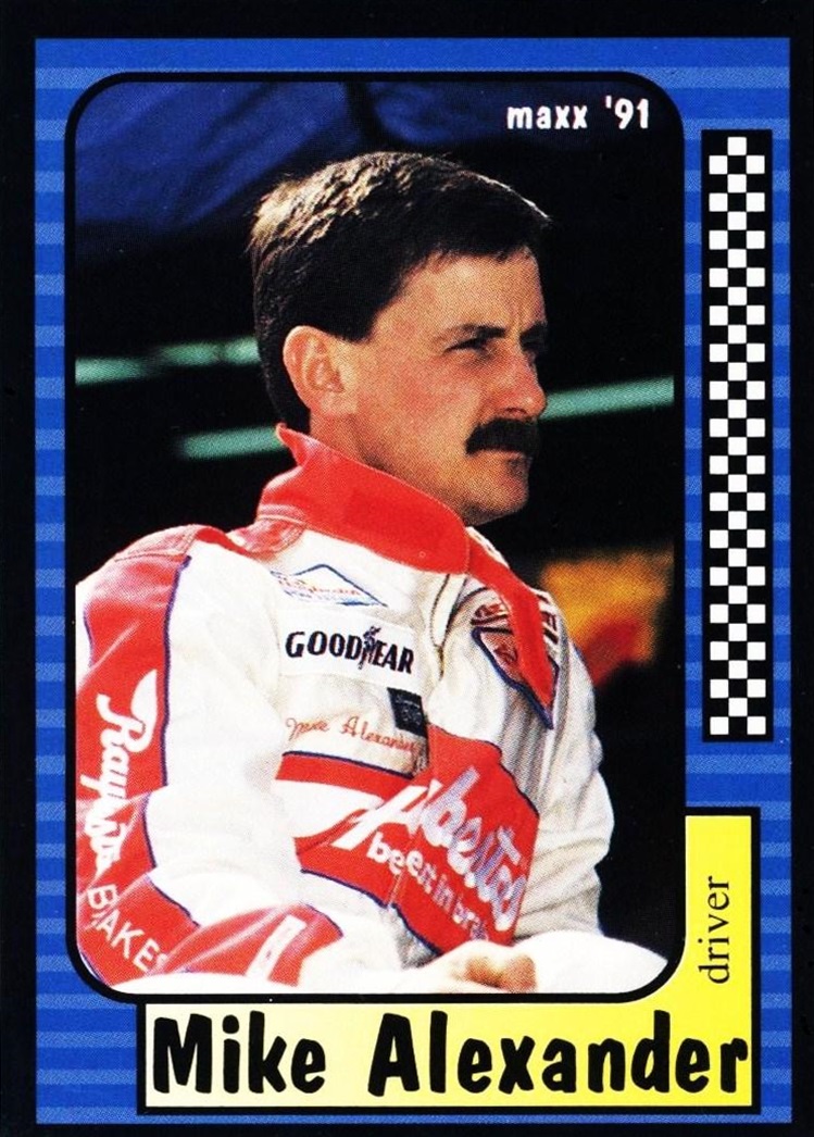 Cardboard History : NASCAR Encyclopedia: Mike Alexander