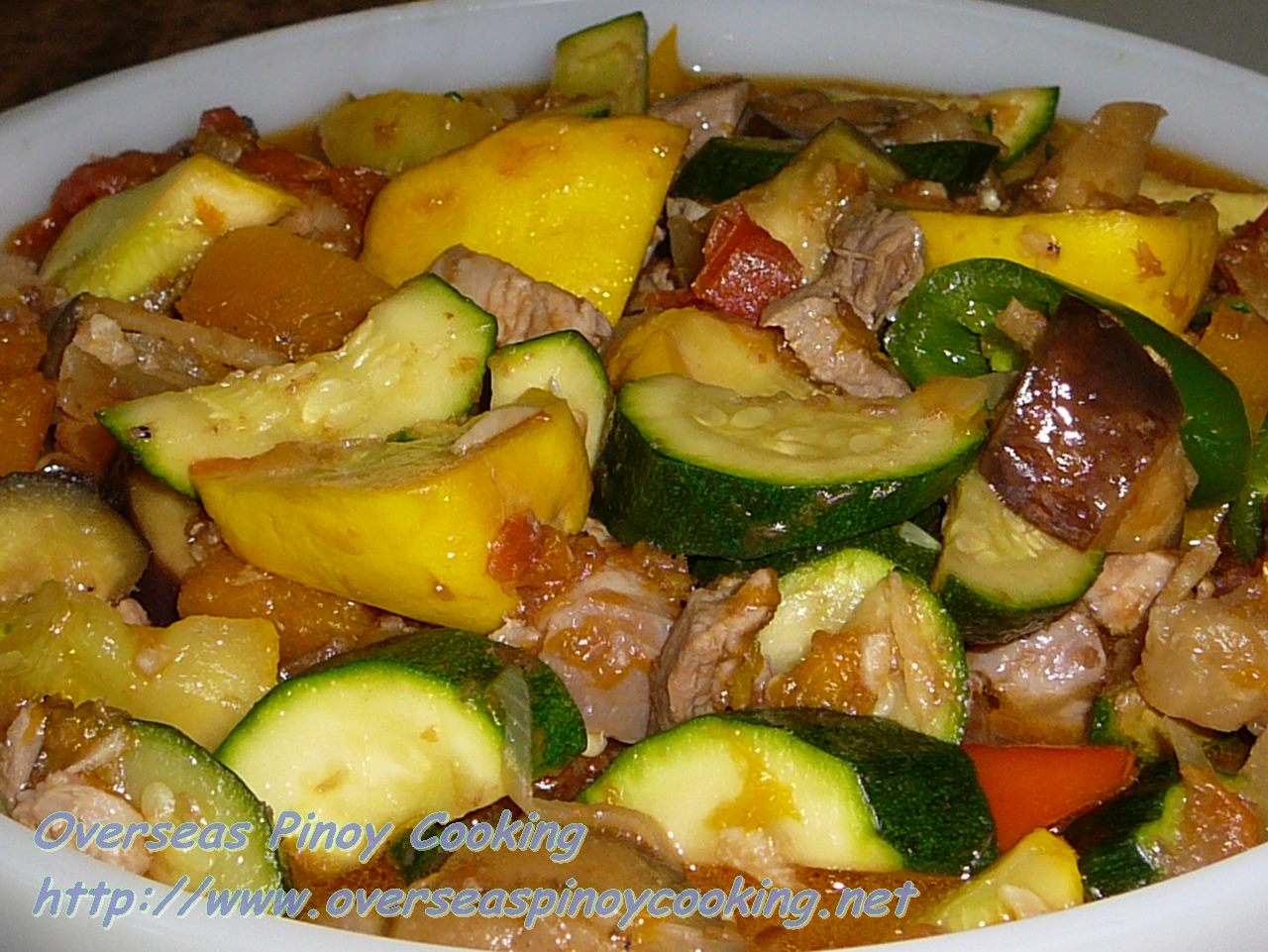 Pinakbet, Overseas Pinoy Version ~ Lutong Pinoy