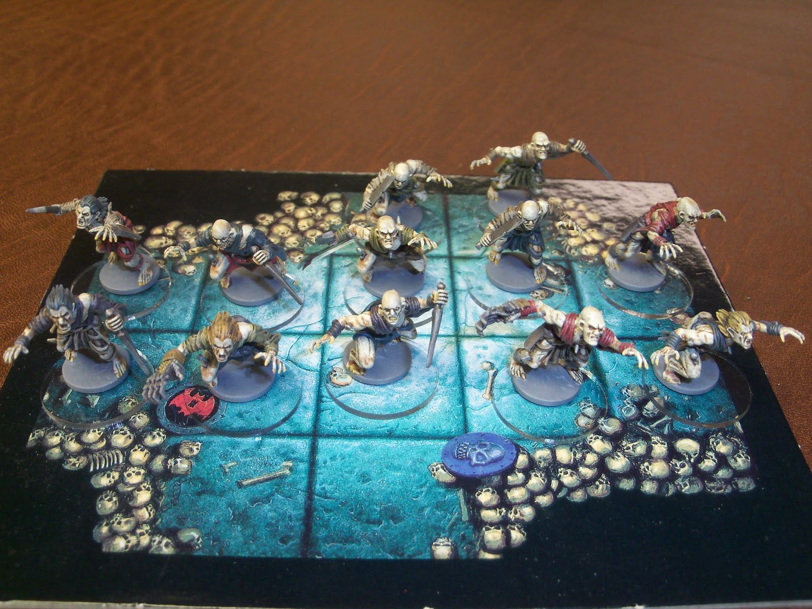 Adventures In Miniature Gaming: Mantic Ghouls for Warhammer Quest