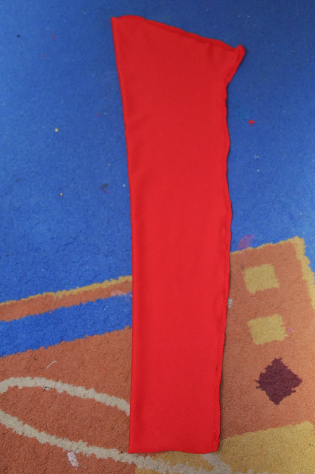 Made with love: diy red long sleeve dress