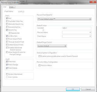 My Basic Knowledge: PeopleSoft Record/ Field Audit