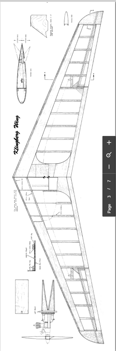 RC Flying Models: EDF Powered Klingberg Flying Wing Glider