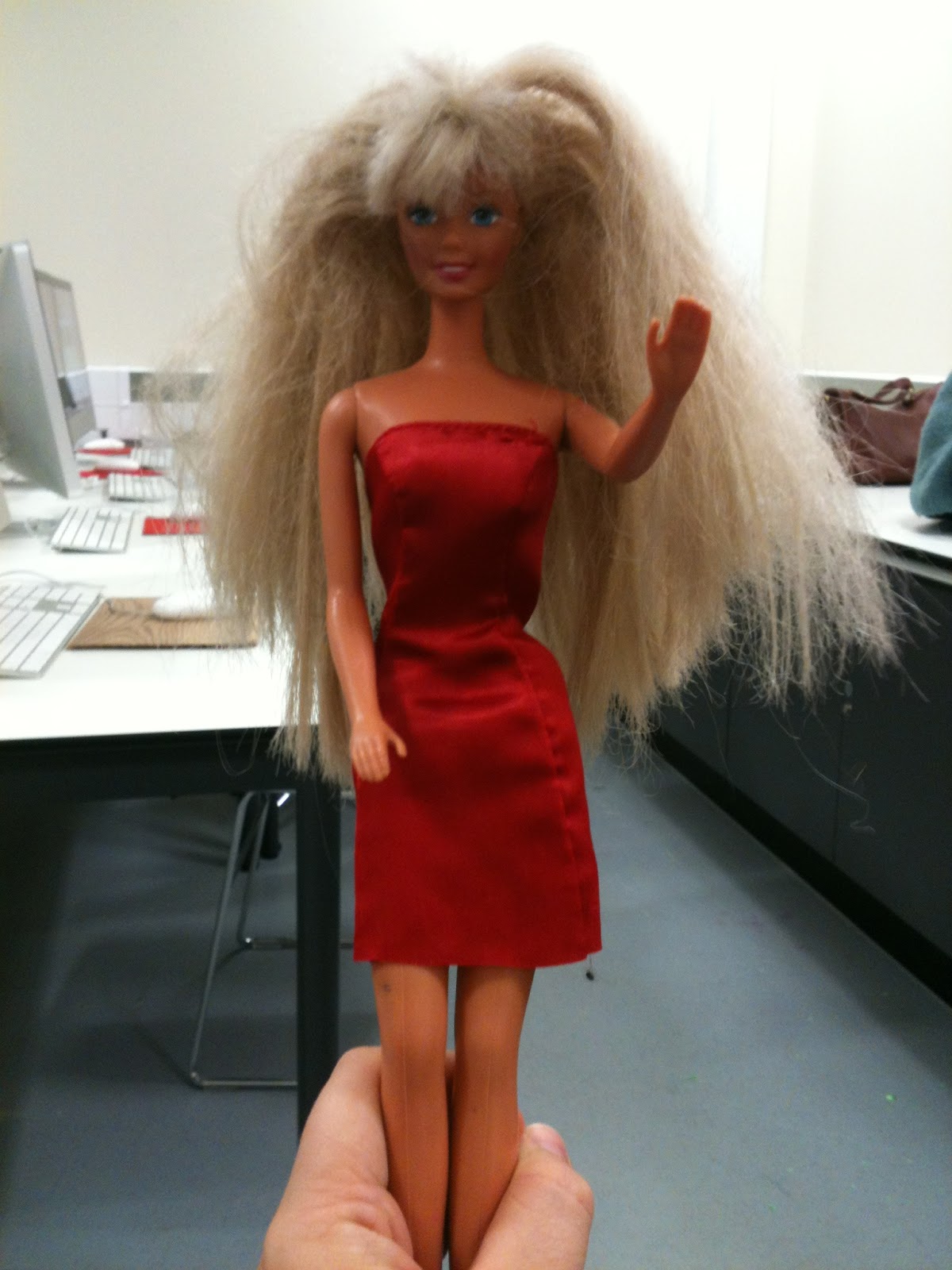 A2 Media Advanced Production - Rebecca Green: Our Main Prop: Barbie