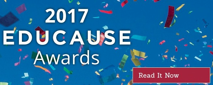 Helge Scherlund's eLearning News: 2017 EDUCAUSE Awards | EDUCAUSE Review