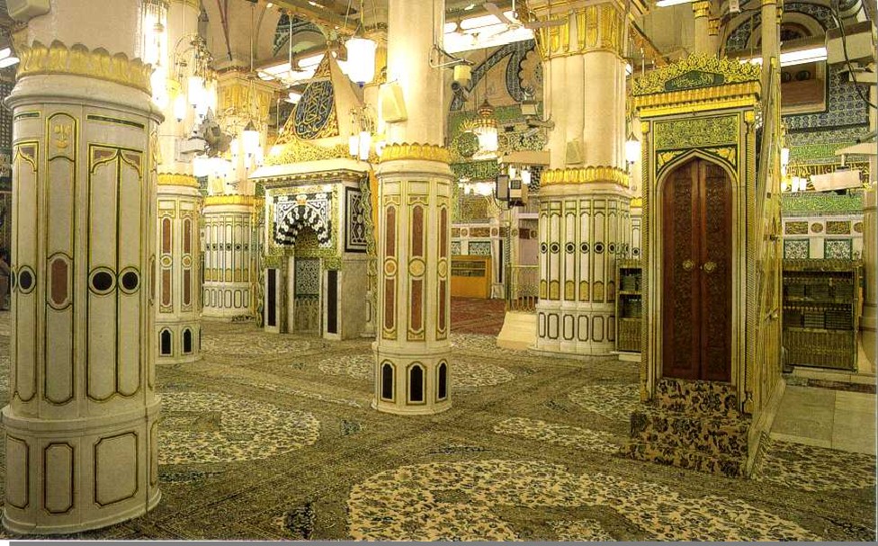 Pengajian Manasik: Tiang – tiang bersejarah di Masjid Nabawi