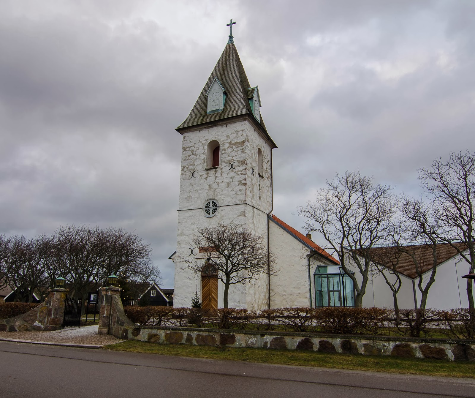 The Things I Enjoy: The Church of the Old Swedish Fishing Village of Viken