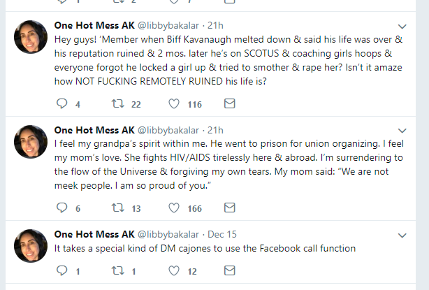 Ethics and One Hot Mess Alaska: Fall 2018 Update - Libby is taking time ...