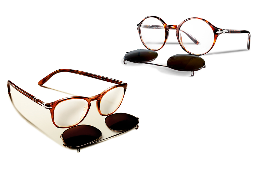 Openzedoor: Persol clip-on collection: clearly useful