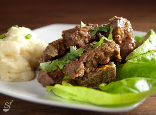 Steph joue au chef: Bavette à la lime - mijoteuse de Ricardo