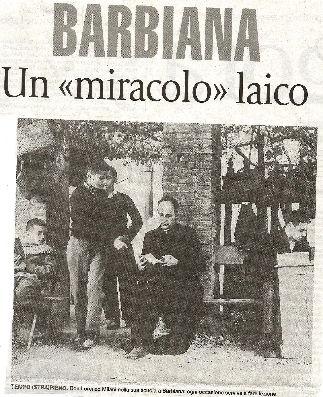 Movimento Salvemini: Libro su don Milani e sulla scuola popolare di ...