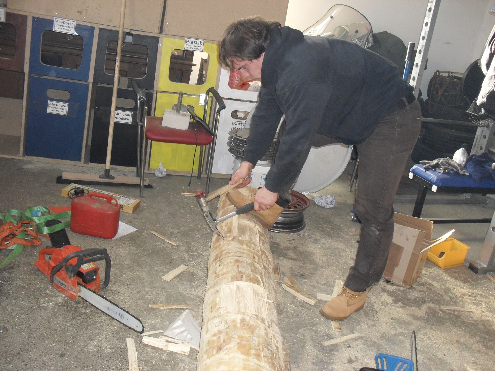 Eisen-Hans: (English) How to make your own Strongman log