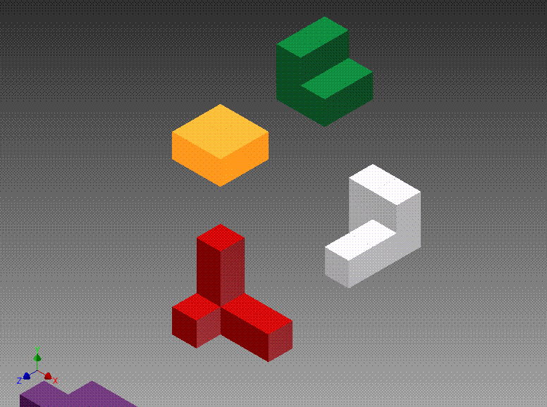 Emily R. Introduction to Engineering Design: Exploded View fo Cube project