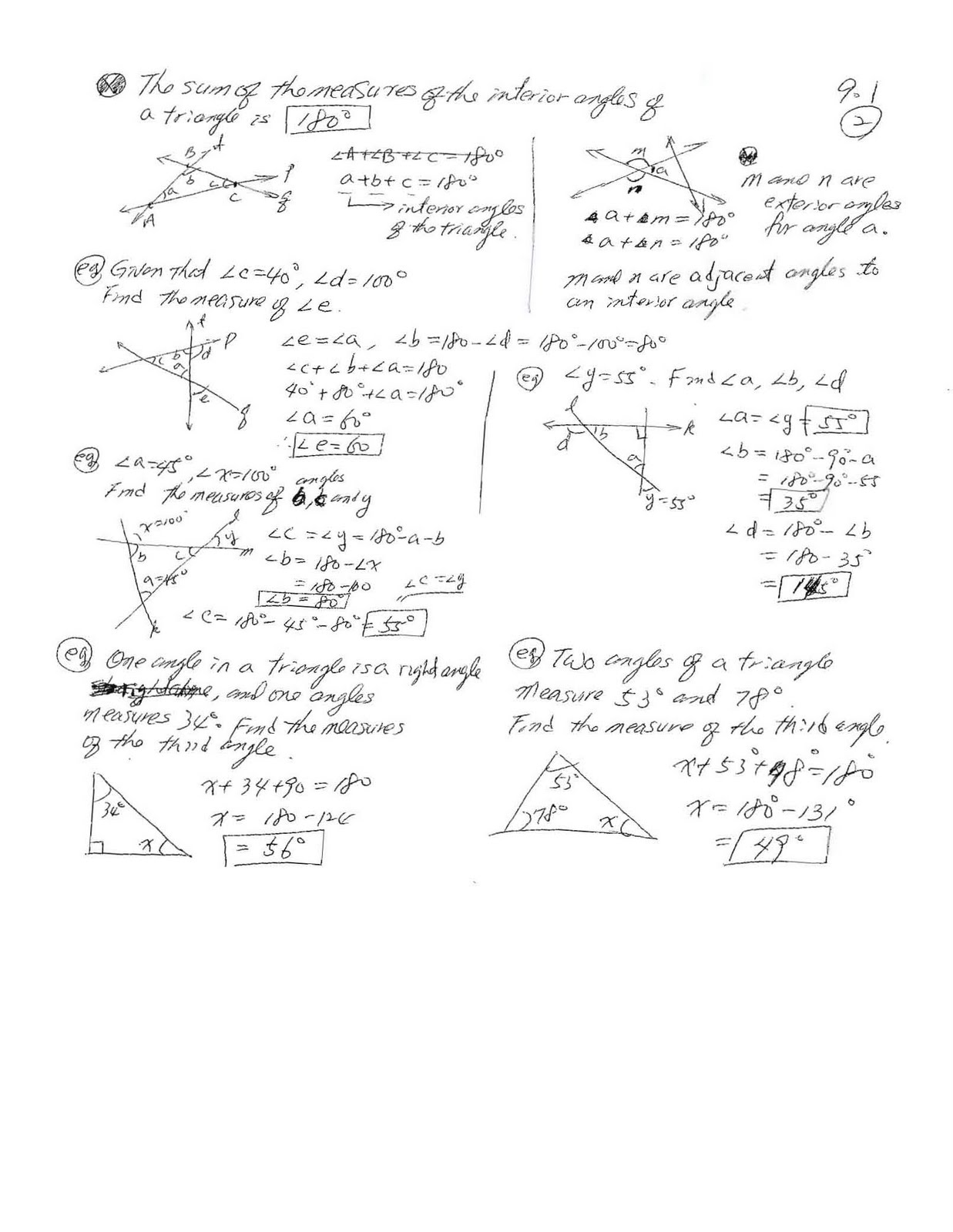 Sean's Math Page: Math 089 Class Note - Chapter 9.1