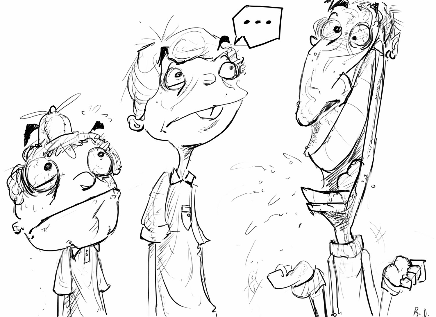 Incisive Artistry : More Random Cartoon Characters