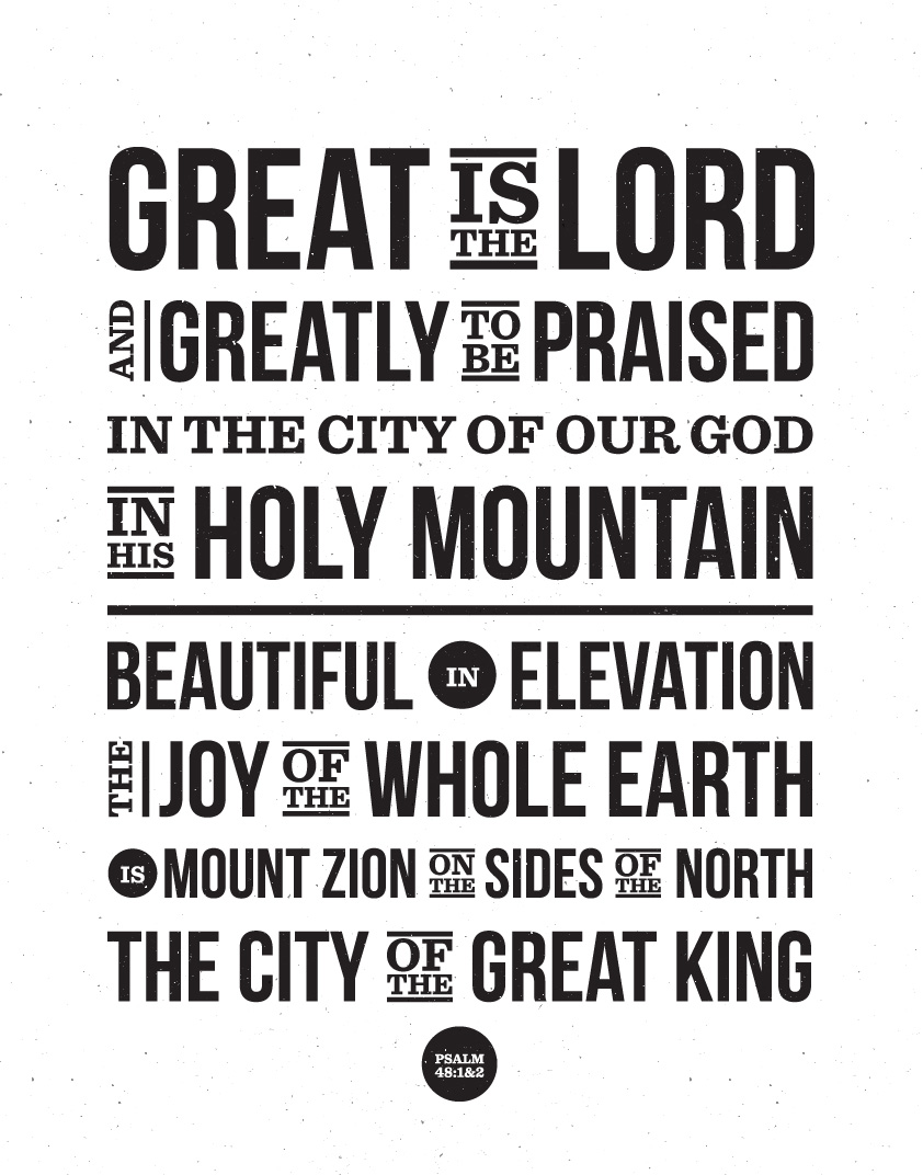 Design Cove: 56 Beautiful Typographic Bible Quotes | typographicverses