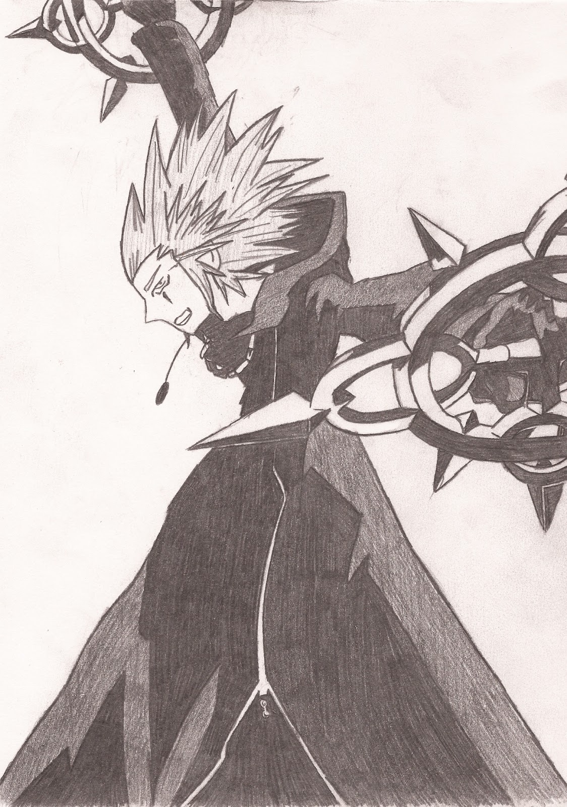 Jennifer's So Called Life: Axel (Kingdom Hearts) Sketch