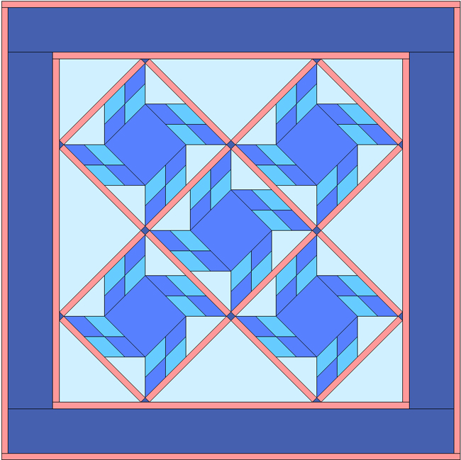 Patchwork en Casa - Patchwork with Love: Bloque de la Semana: Slashed Album