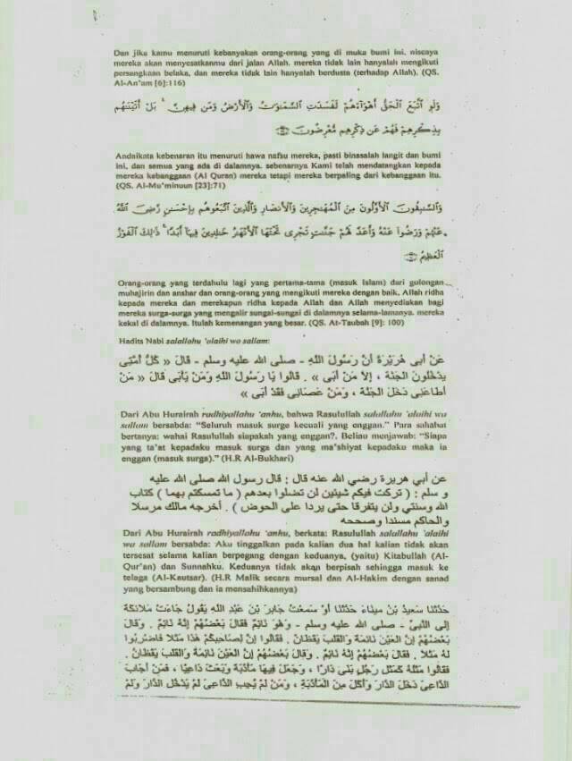Fatwa MUI Mengenai Kesesatan Salaf / Salafi - GIS Sunnah