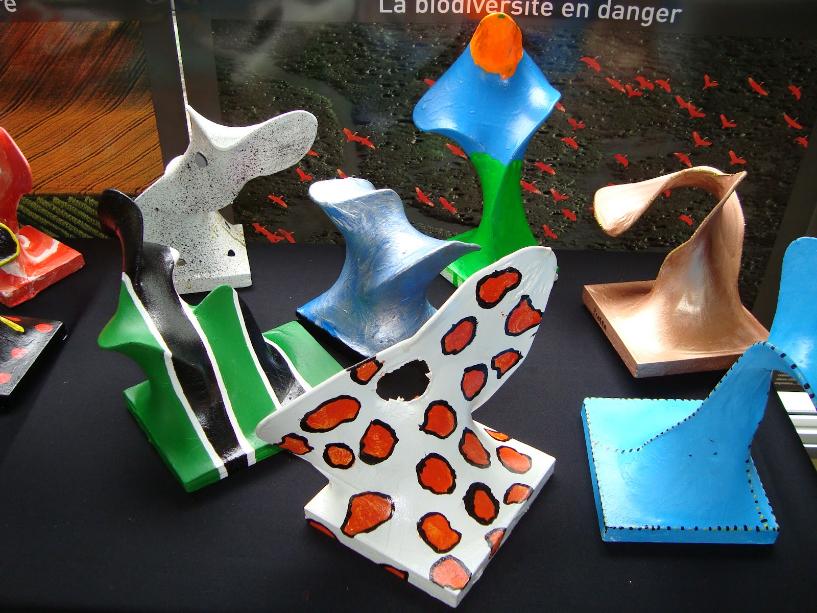 a faithful attempt: Abstract Sculptures using Stockings