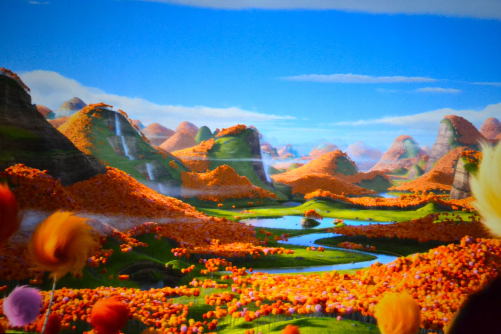 The Lorax Trees Wallpaper