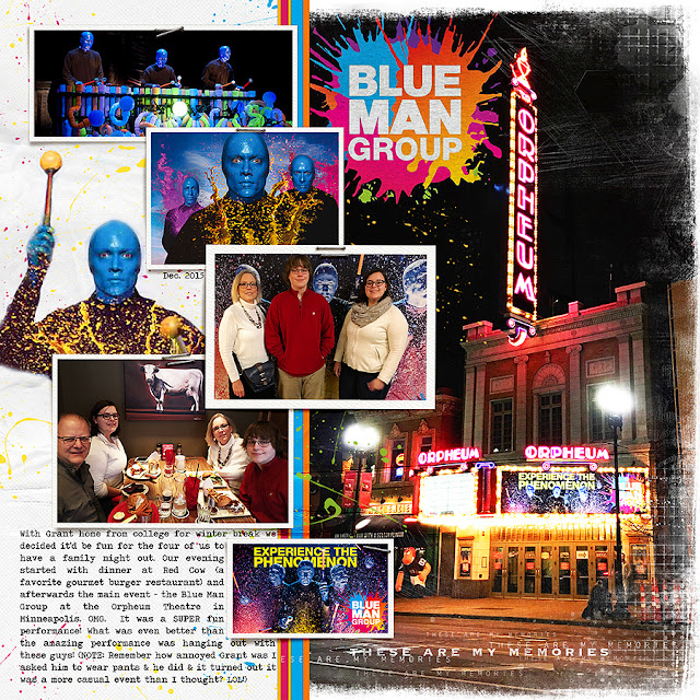 Barbara's Cre8ive Escape: Blue Man Group