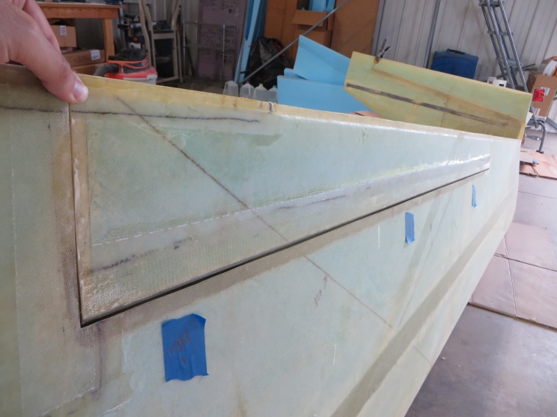 The Long EZ Build: Aileron hinges and install