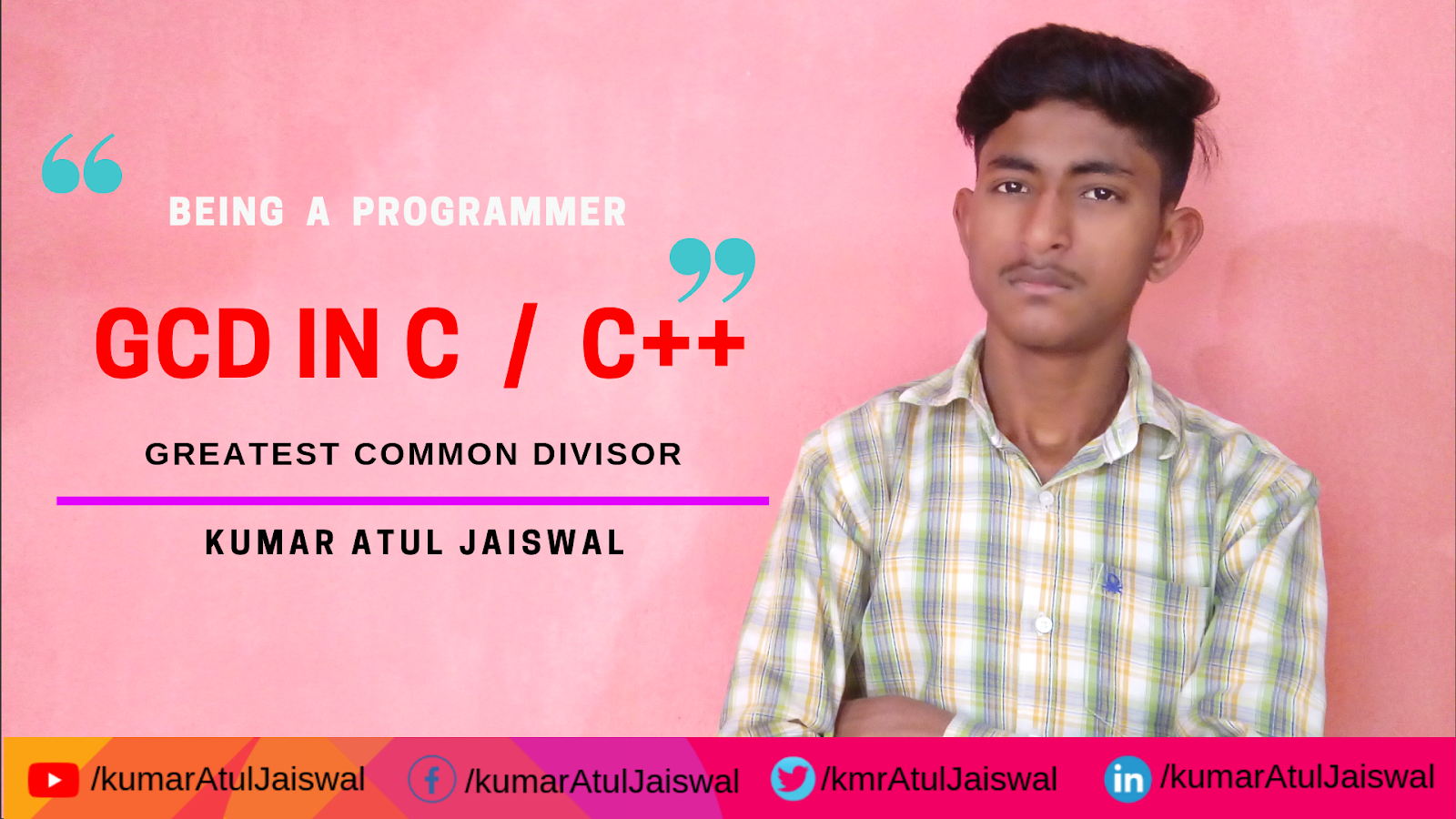 GCD greatest common divisor in C / C++ | Hacking Truth.in